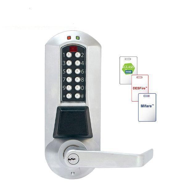 Dormakaba Kaba: Eplex E5600, Cylindrical, Key In Lever (Smart Card Lock) KABA-E5631XSWL62641 | Zoro